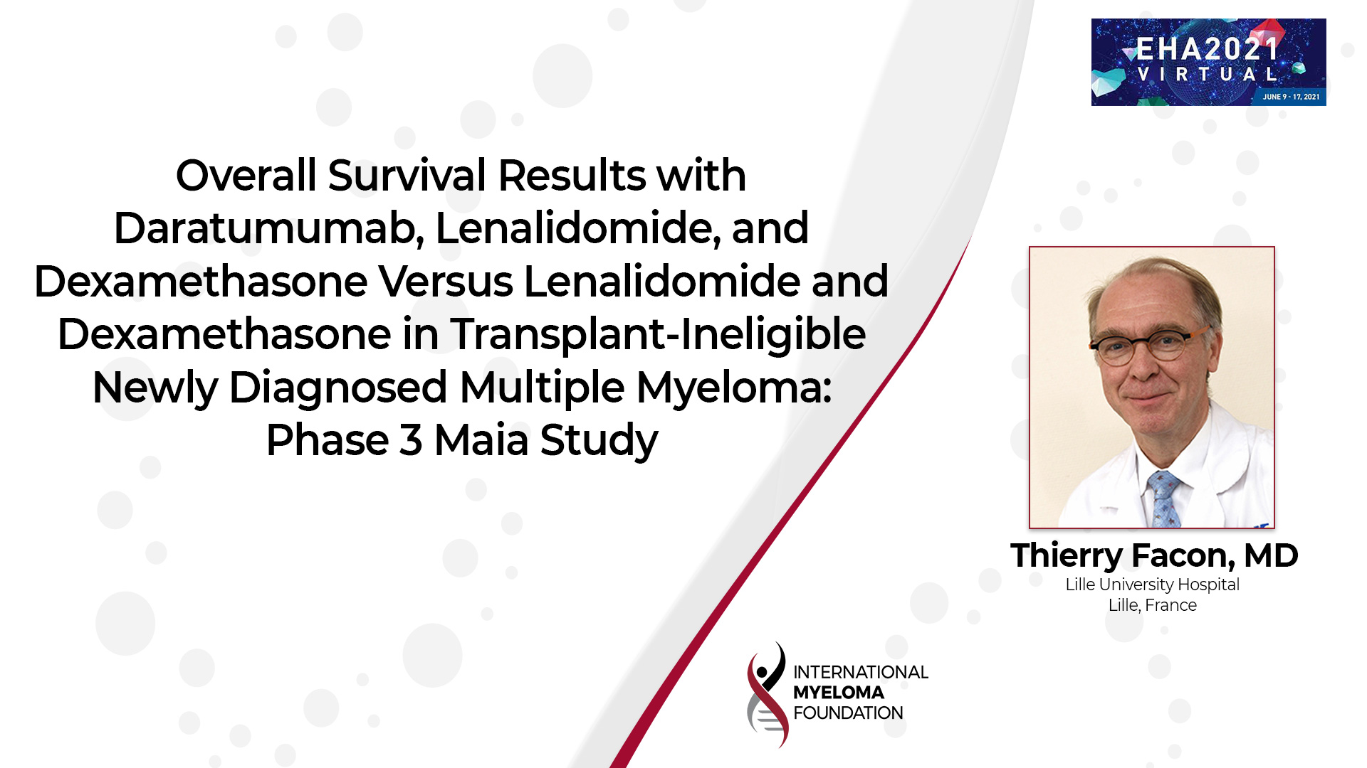 MAIA Study | Int'l Myeloma Foundation