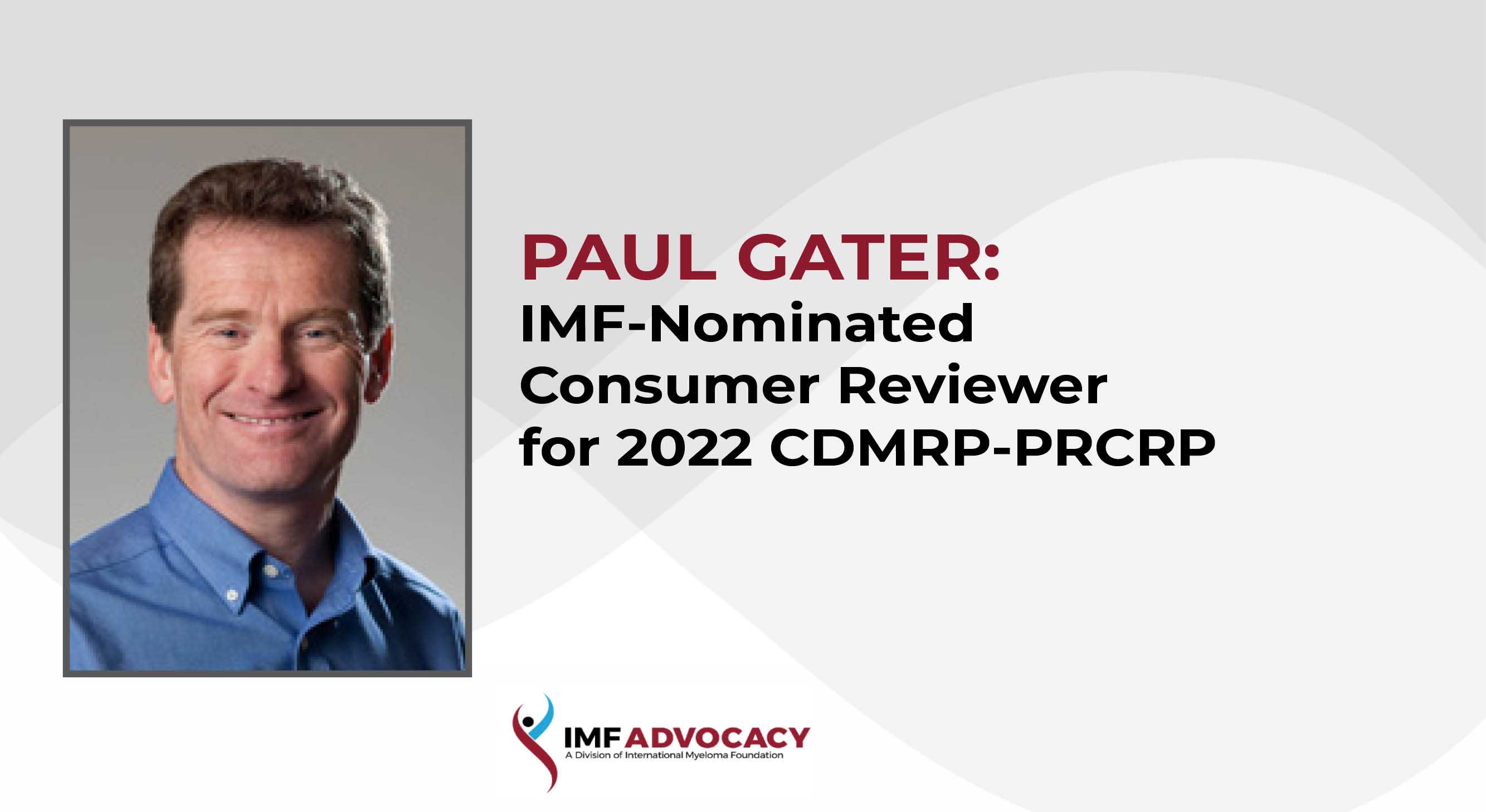 IMF 2022 CDMRP-PRCRP Consumer Reviewer | Int'l Myeloma Fnd