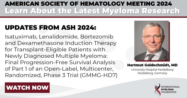 How should myeloma patients eradicate or reduce diarrhea that may ...