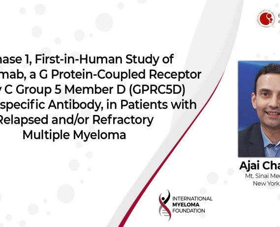 GPRC5DxCD3 Talquetamab Study at ASH20 | Int Myeloma Fn