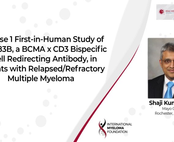 A Phase 1 First-in-Human Study of TNB-383B, a BCMA x CD3 Bispecific T ...