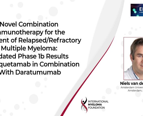 Talquetamab Plus Daratumumab Presented at EHA 2022 | Int Myeloma Fn