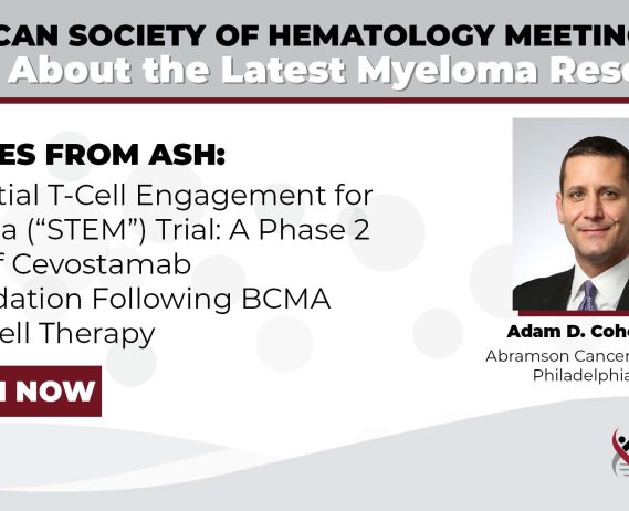 Phase II STEM Trial of Cevostamab Consolidation | Int'l Myeloma Fn