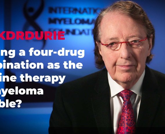 Four-drug Combination as Firstline Myeloma Therapy | Int'l Myeloma Fn