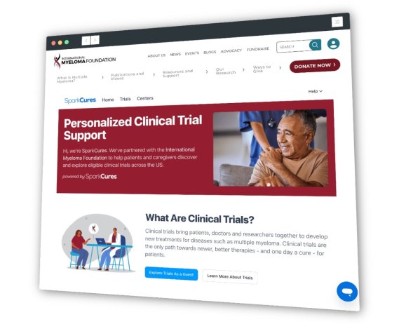 IMF Launches Clinical Trial Matching Engine with SparkCures