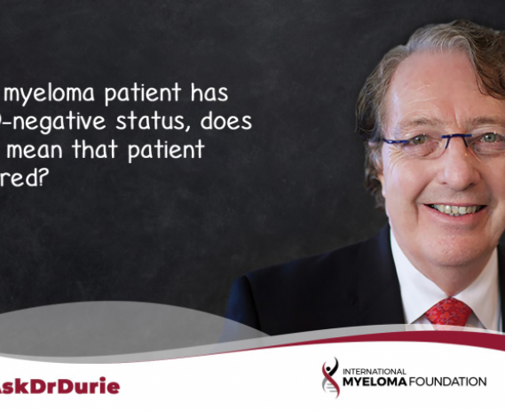 ADD What is MRD-Negative for MM | Int Myeloma Fn