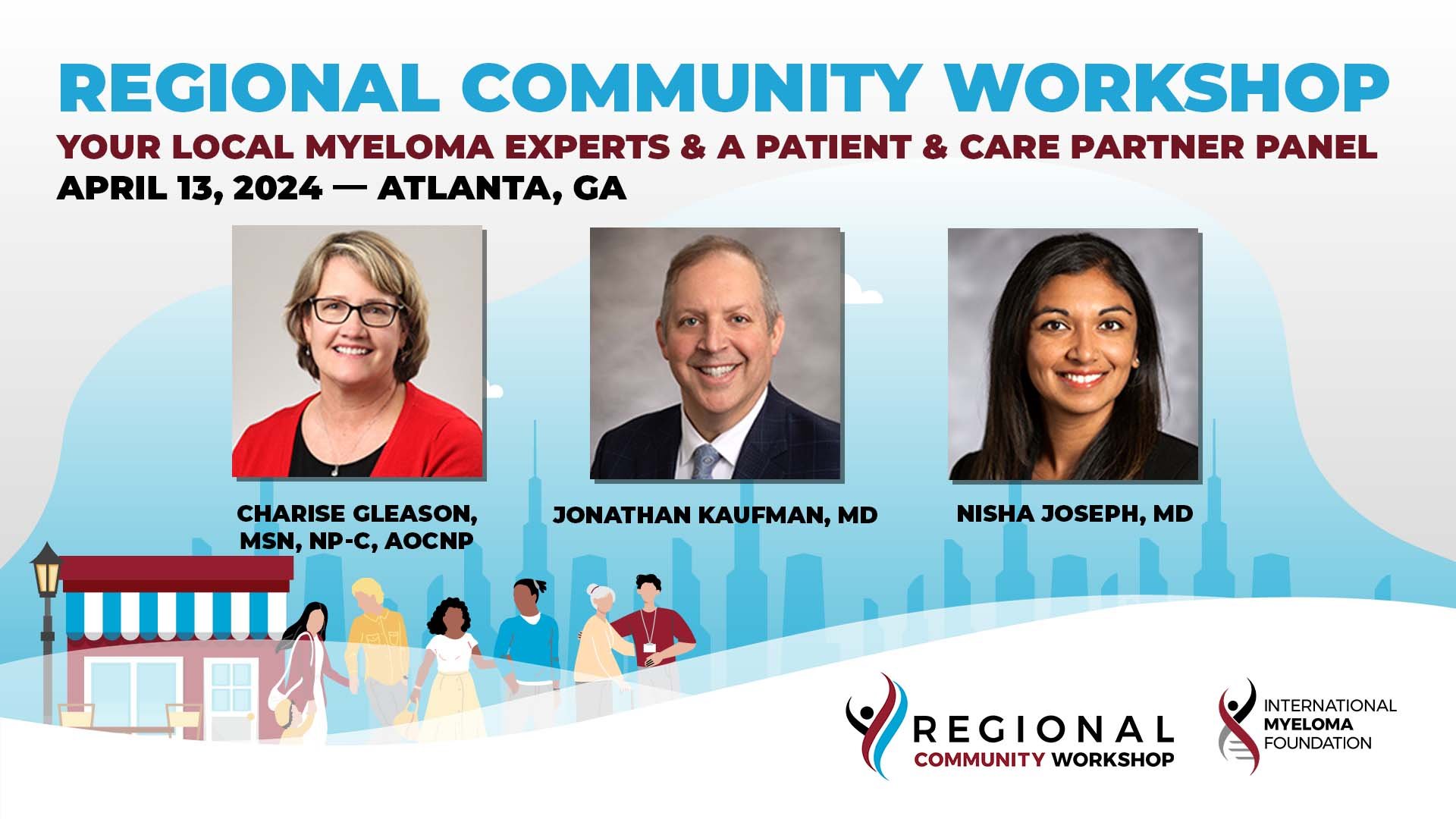 IMF In-Person Regional Community Workshop (RCW) 2024 - Atlanta | International Myeloma Foundation